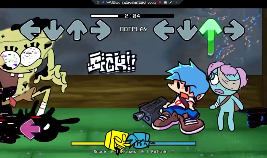 fnf mod sponge bob cropped