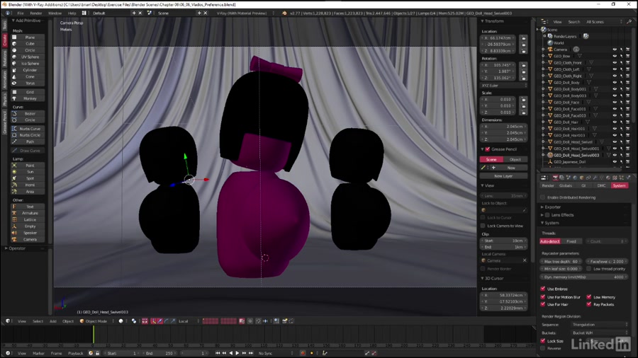 Learning V Ray for Blender