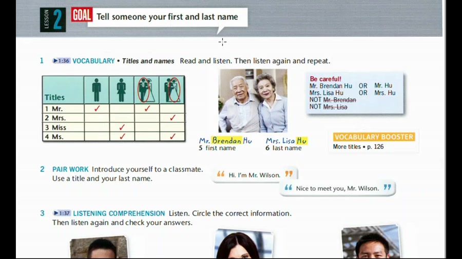 Top notch fundamentals unit 2 lesson 2