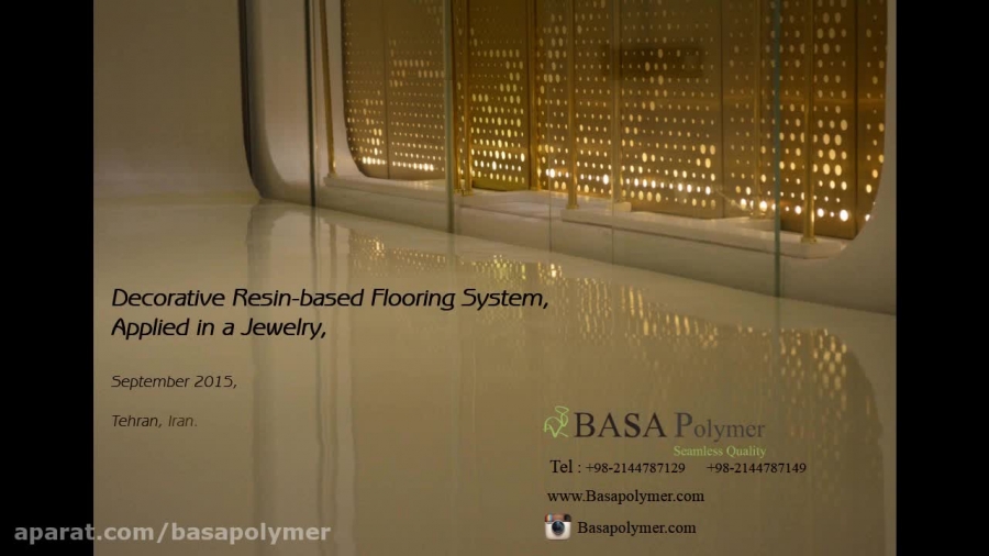 Decorative Resin-Based Flooring System