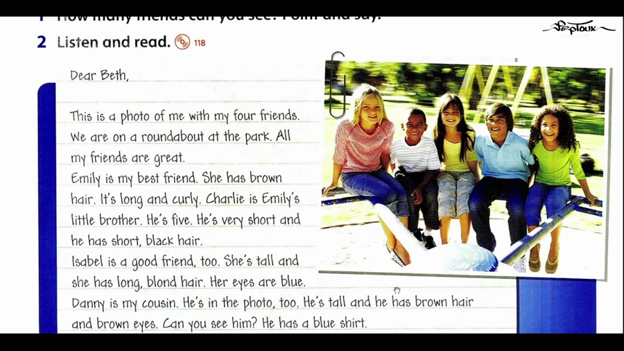 Family and Friends 1 Unit 10 Part 3