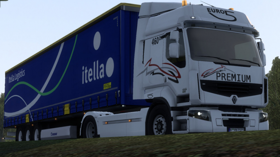 یوروتراک 2 رنو پرمیوم 460 - (Euro Truck Simulator 2 - Renault PREMIUM DXI460 )