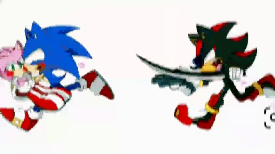 میکس از سونیک امی و شدو ( دعوای سونیک و شدو)