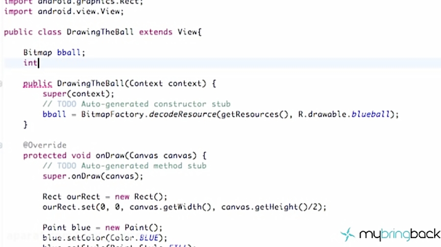 Learn Android Tutorial 1.27- Animating a Bitmap