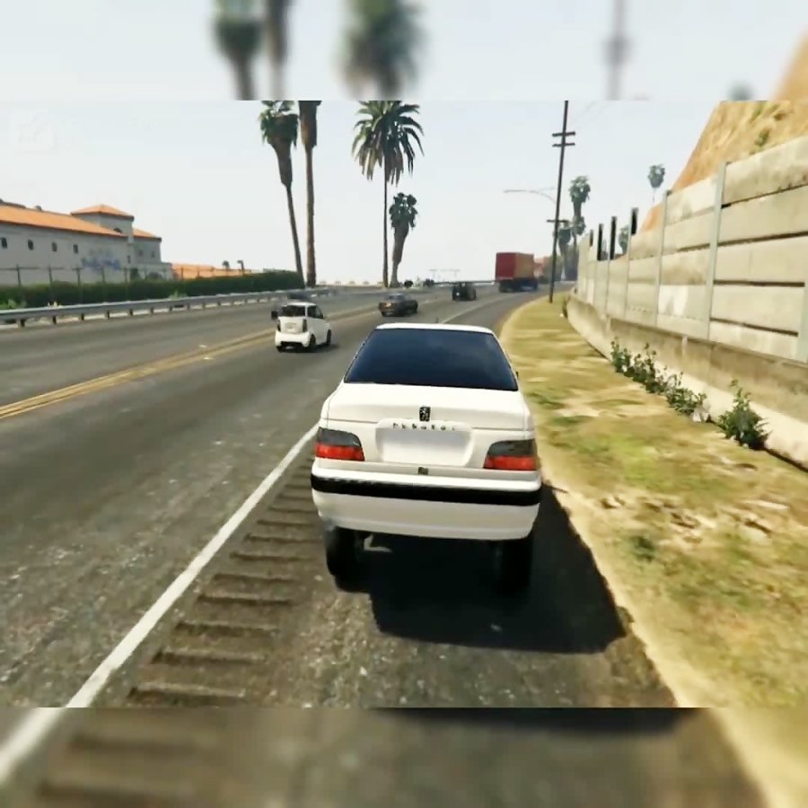 دریفت با مود پارس Elxدر جی تی ای ویgta V