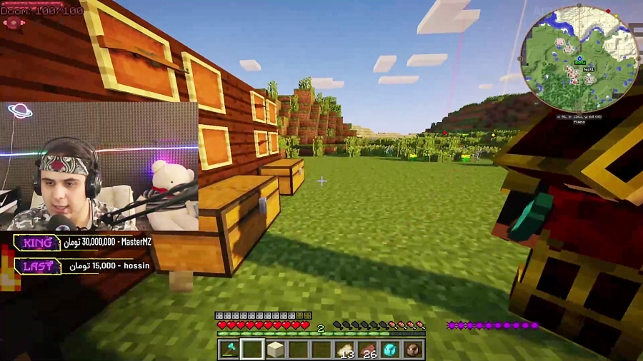 ماین کرفت آنلاین | لباس هالک قرمز رو پیدا کردیم (پارت2 از 3) ماینکرافت ...