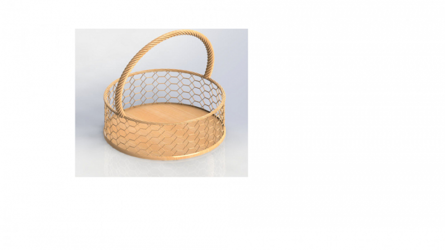 Making a Six Sided Polygon Net Basket(English Version)