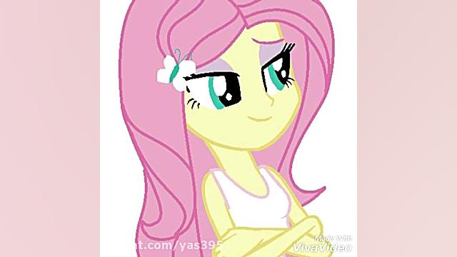 نقاشی من از فلاتر شای با کامپیوتر برای کلوپ اکاستریاگرل