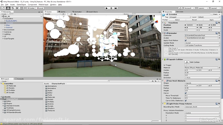 دانلود آموزش Lynda Unity 5.4: New Features...