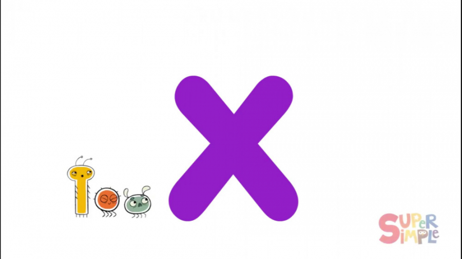 Pratfall ABCs = letter x