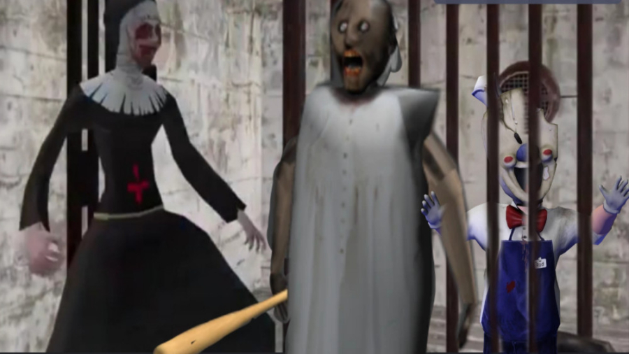 Ice Scream 2 Vs Granny.Evil nun