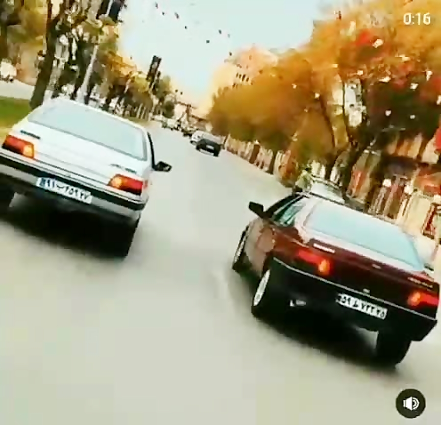 کلیپ شوتی ۴۰۵ | شوتی در شهر دریفت پژو پارس شوتی ELX GLX