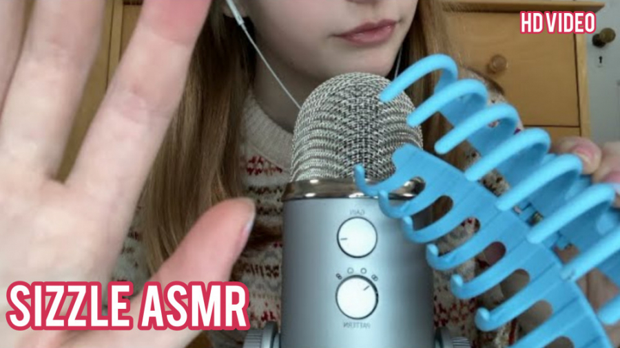 ای اس ام آر | ASMR | برس کشیدن و حالت دادن به موهای شما || Sizzle ASMR