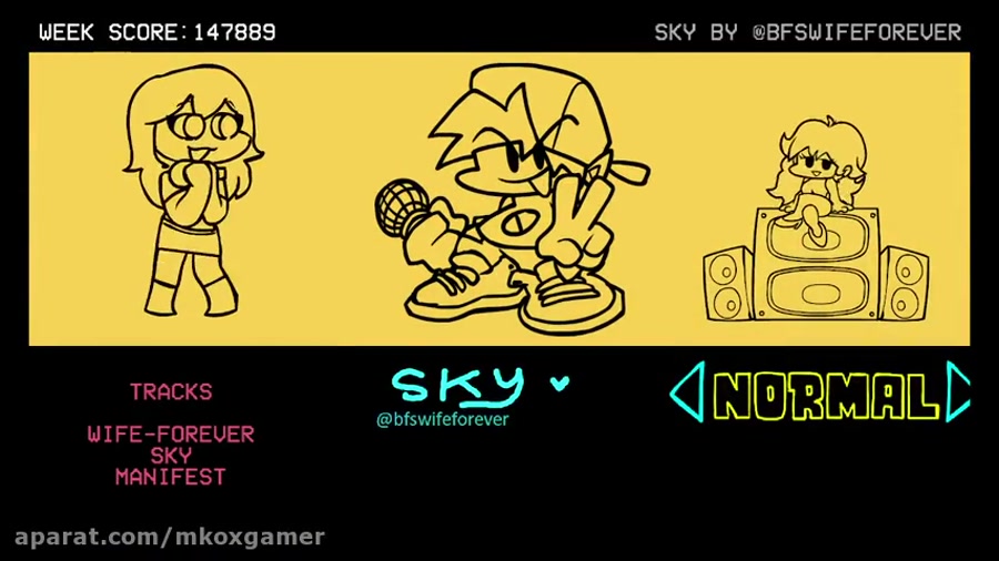 fnf sky mod