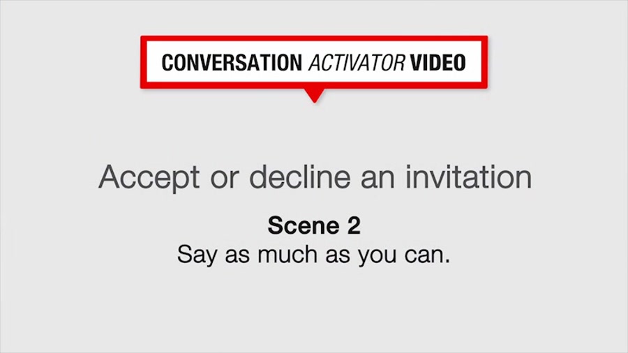 Accept or decline an invitation