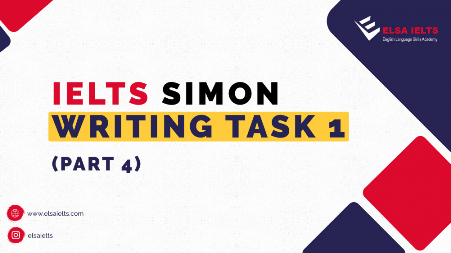 IELTS Simon Writing - Task 1 (Part 4)
