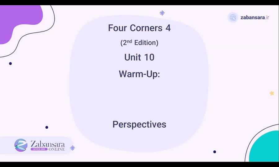 Warm up - Four Corners 4