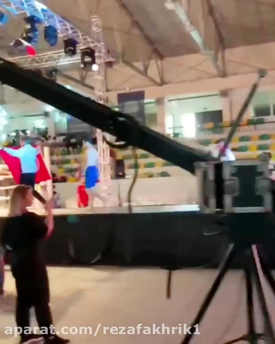 مسابقه کیک بوکسینگ رضا فخری