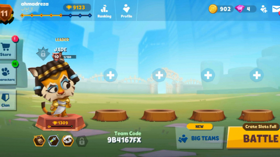 بازی Zooba با پلنگ سطح ۱۰ و... ( اولین ویدیوی من )