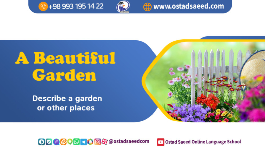 Describing a garden