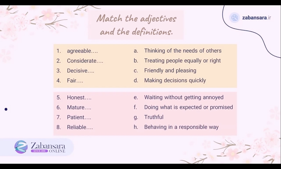 Vocabulary - Four Corners 3