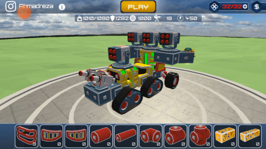 ساخت ماشین و بازی با همون !! | Block Tech Sandbox (پارت ۳)