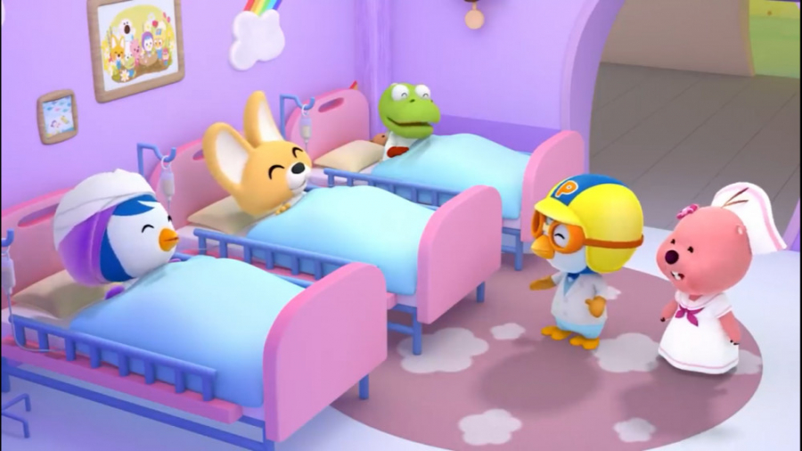 پورورو پنگوئن کوچک کارتون انیمیشن Pororo the Little Penguin به زبان انگلیسی