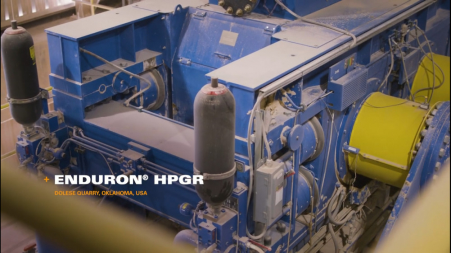 فناوری آسیاب HPGR ساخت شرکت Enduron بدون مصرف اب