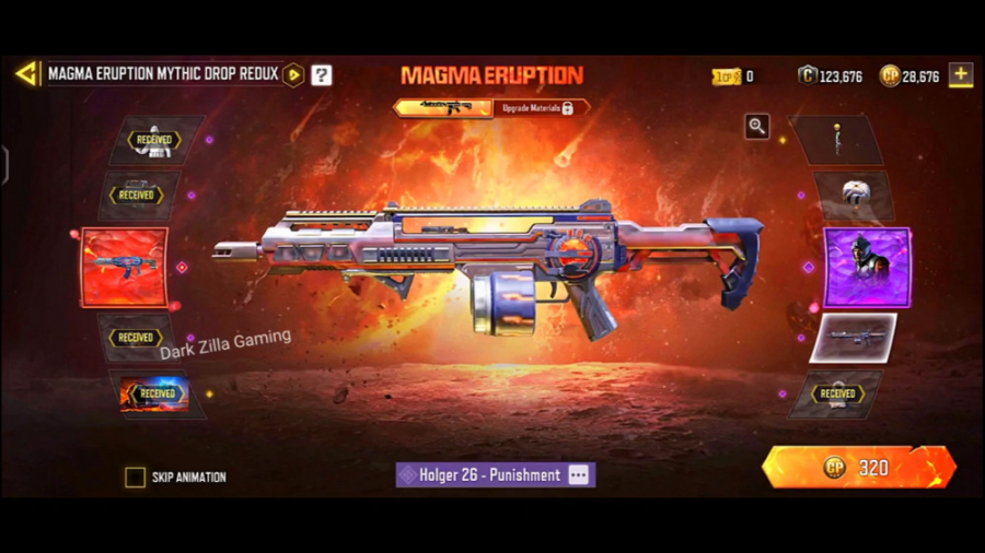 فول گردونه MAGMA ERUPTION MYTHIC DROP REDUX