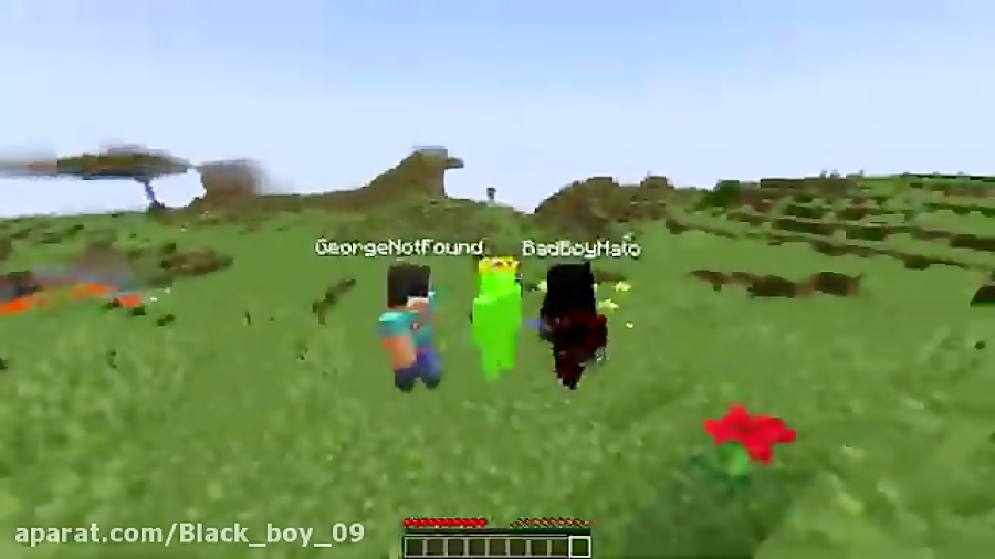 Minecraft dream speedrun with 3 hunter's challenge (توضیحات )