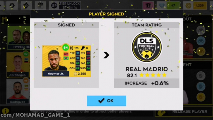 خرید نیمار در DLS 22