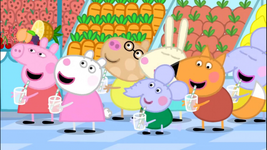 پپا پیگ Peppa pig به زبان انگلیسی کارتون انیمیشن برنامه کودک