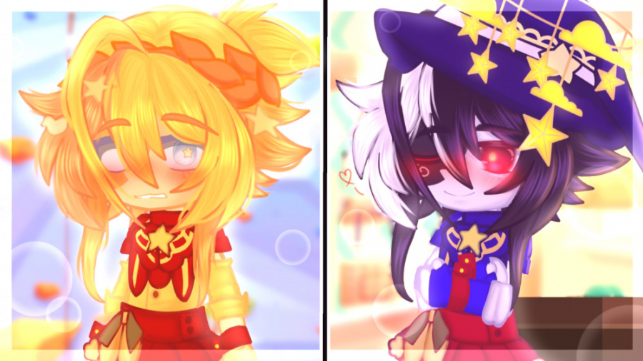 Gacha club // sundrop(rise) and moondrop // fnaf security breach