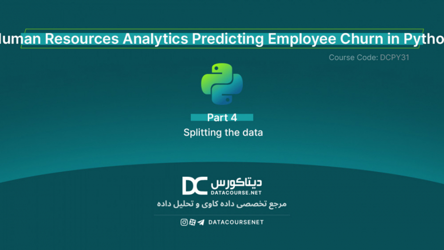 04 - Splitting the data - Python