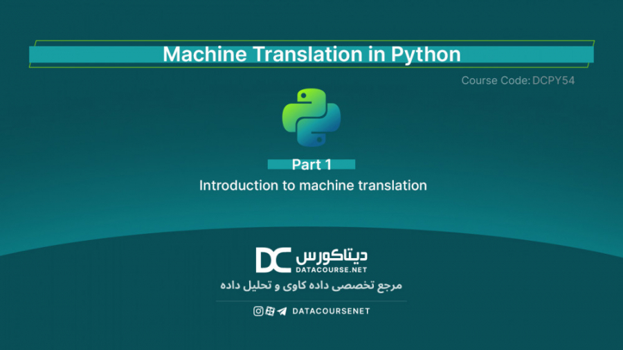 01 - Introduction to machine translation - Python
