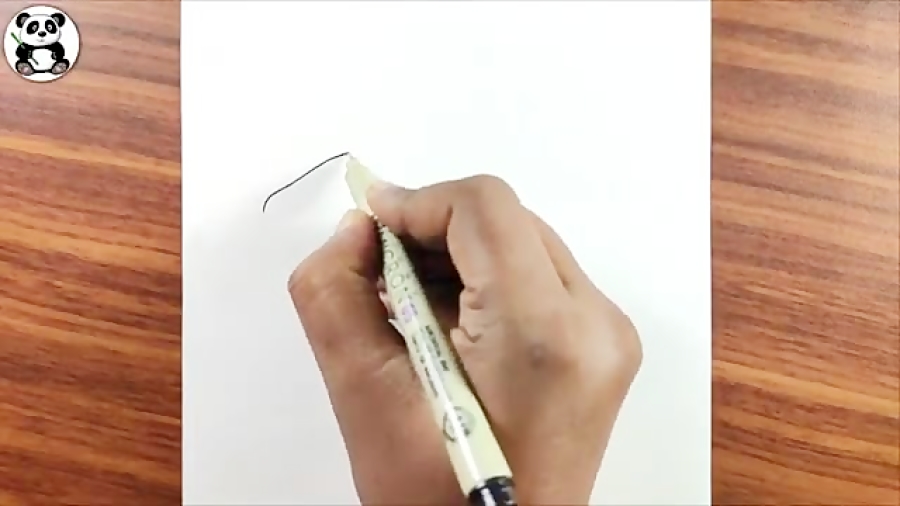 آموزش نقاشی حیوان ناز در حال بازی با پروانه | elephant draw@taposhi ...