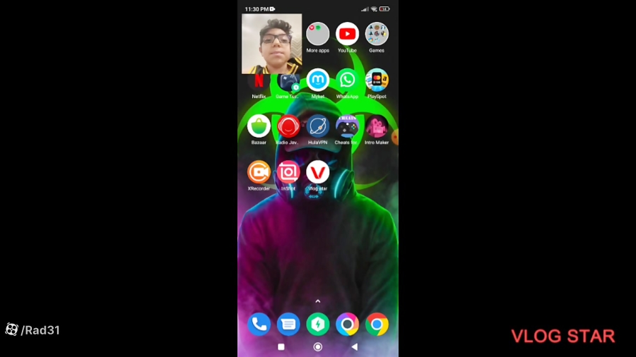 آموزش ادیت با برنامه Intro makerو vlog star ) همانطور که قول داده بودم)