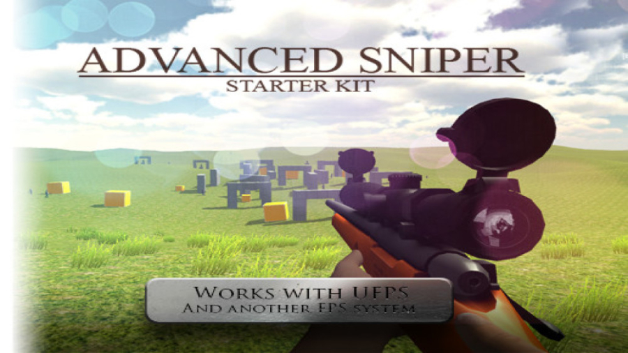 پروژه کامل و آماده یونیتی تک تیر انداز با نام Advanced Sniper Starter ...