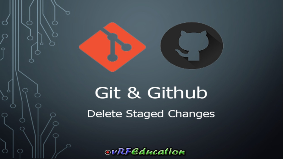 آموزش Git Github - حذف تغییرات staged شده