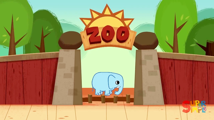 Let's Go To The Zoo - Super Simple Songs