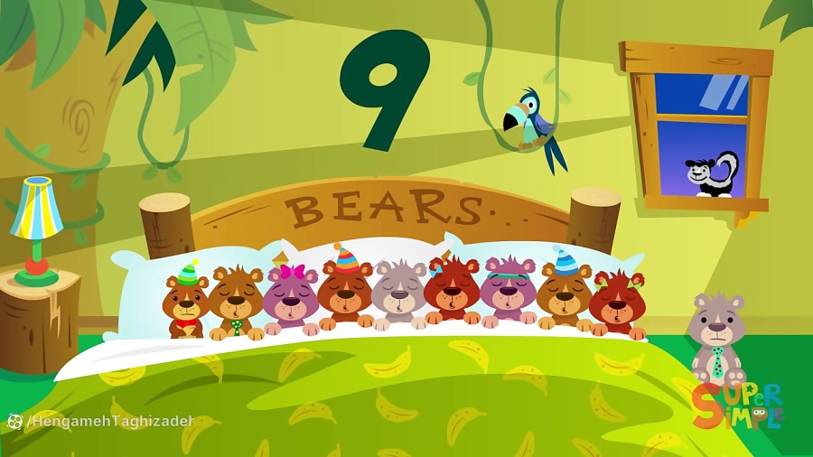 Ten In The Bed - Super Simple Songs