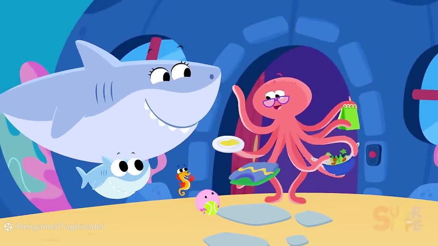 A Big Help _ Finny The Shark _ Cartoon For Kids