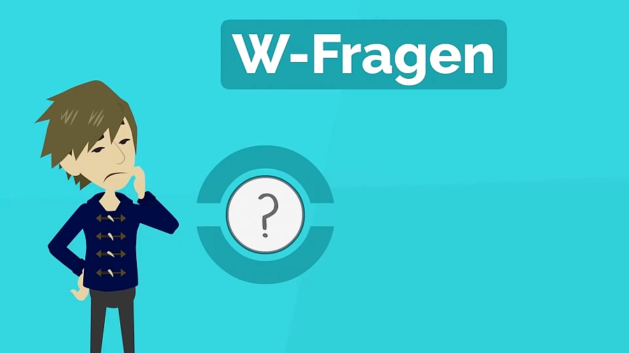 کلمات پرسشی سوالی به زبان آلمانی W Fragen