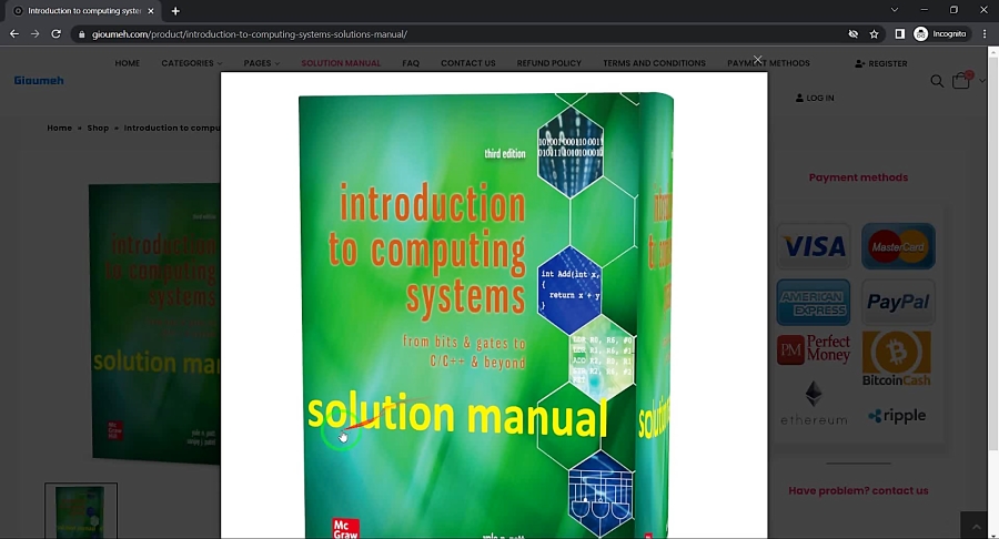 Introduction to computing systems from Bits Gates to C 3rd ed solutions ...
