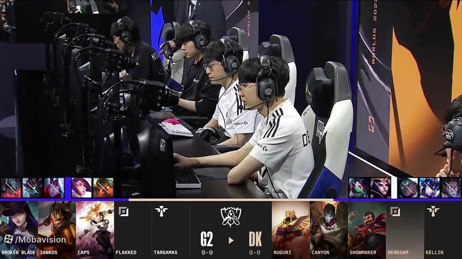 خلاصه بازی G2 vs. DK - 2022 World Championship