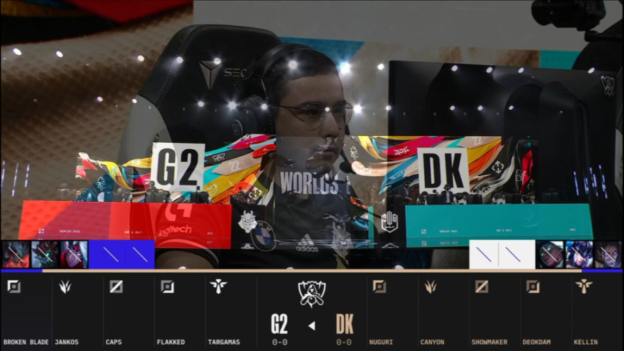 G2 vs DK _ Day 1 LoL Worlds 2022 Main Group Stage _ G2 Esports vs DAMWON Kia
