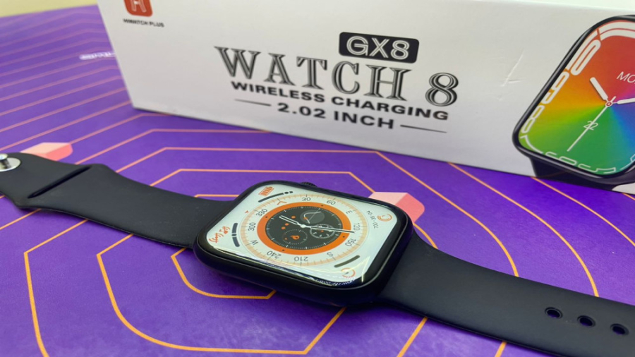 ساعت هوشمند GX8 - سری8 اپل واچ صفحه نمایش 2/02 اینچ