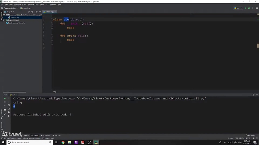Robotics 11 Python Oop Tutorial Object Orientated Programming 8741