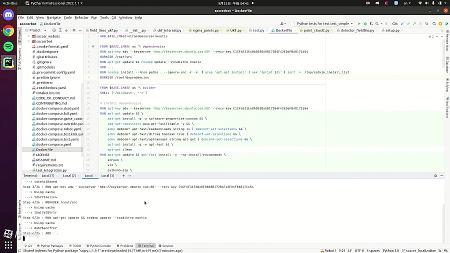 Robotics 16. Docker Tutorial - Dockerfile, Docker images, layer caching