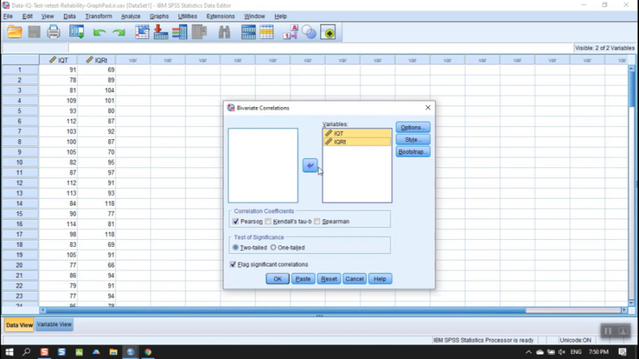 نمودار سطح Area Chart با استفاده از نرم‌افزار SPSS